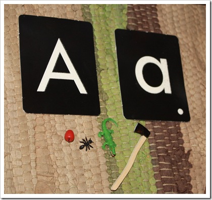 Along the Way: Preschool Corner ~ Our Alphabet Box